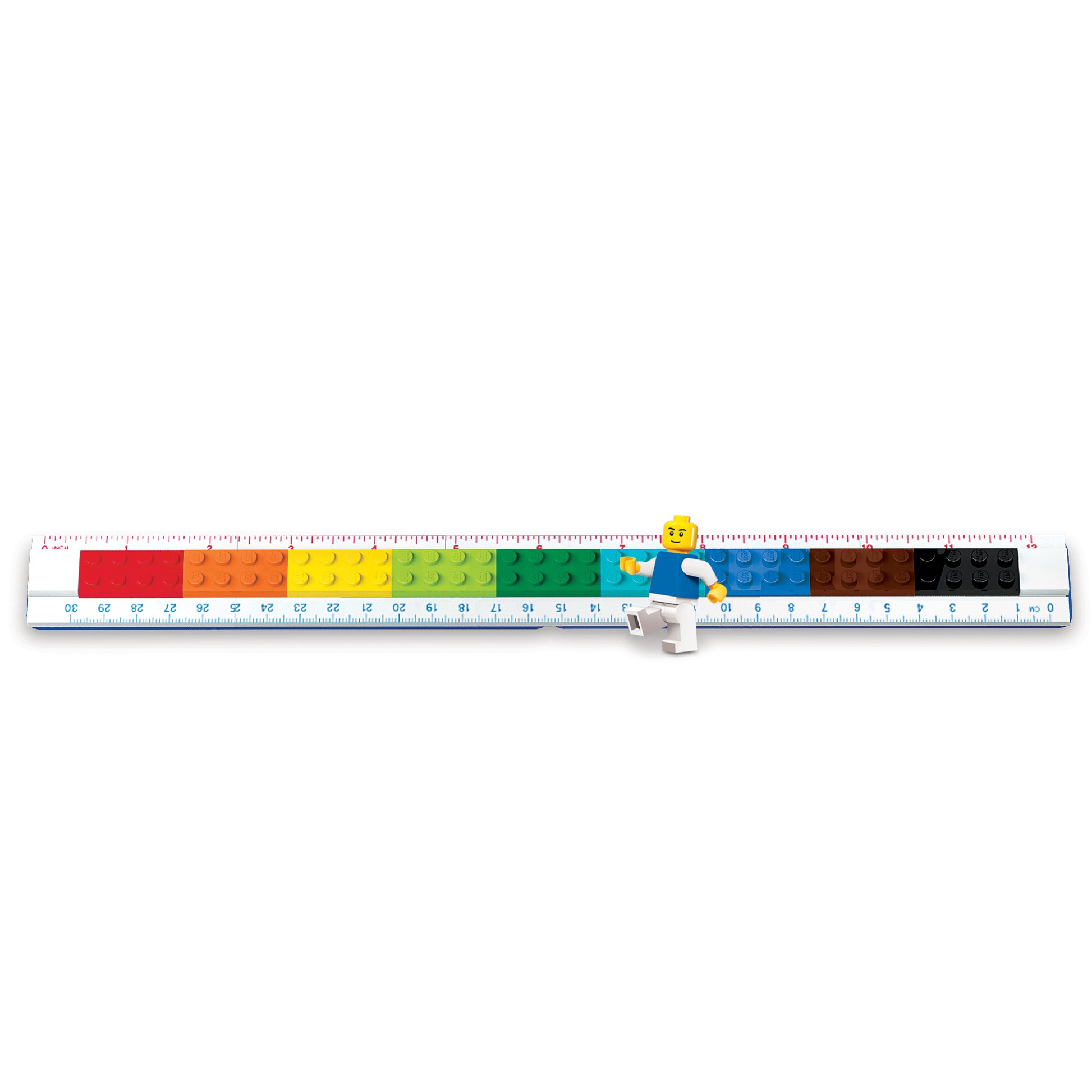 Lego IQ Ruler w/ Minifigure